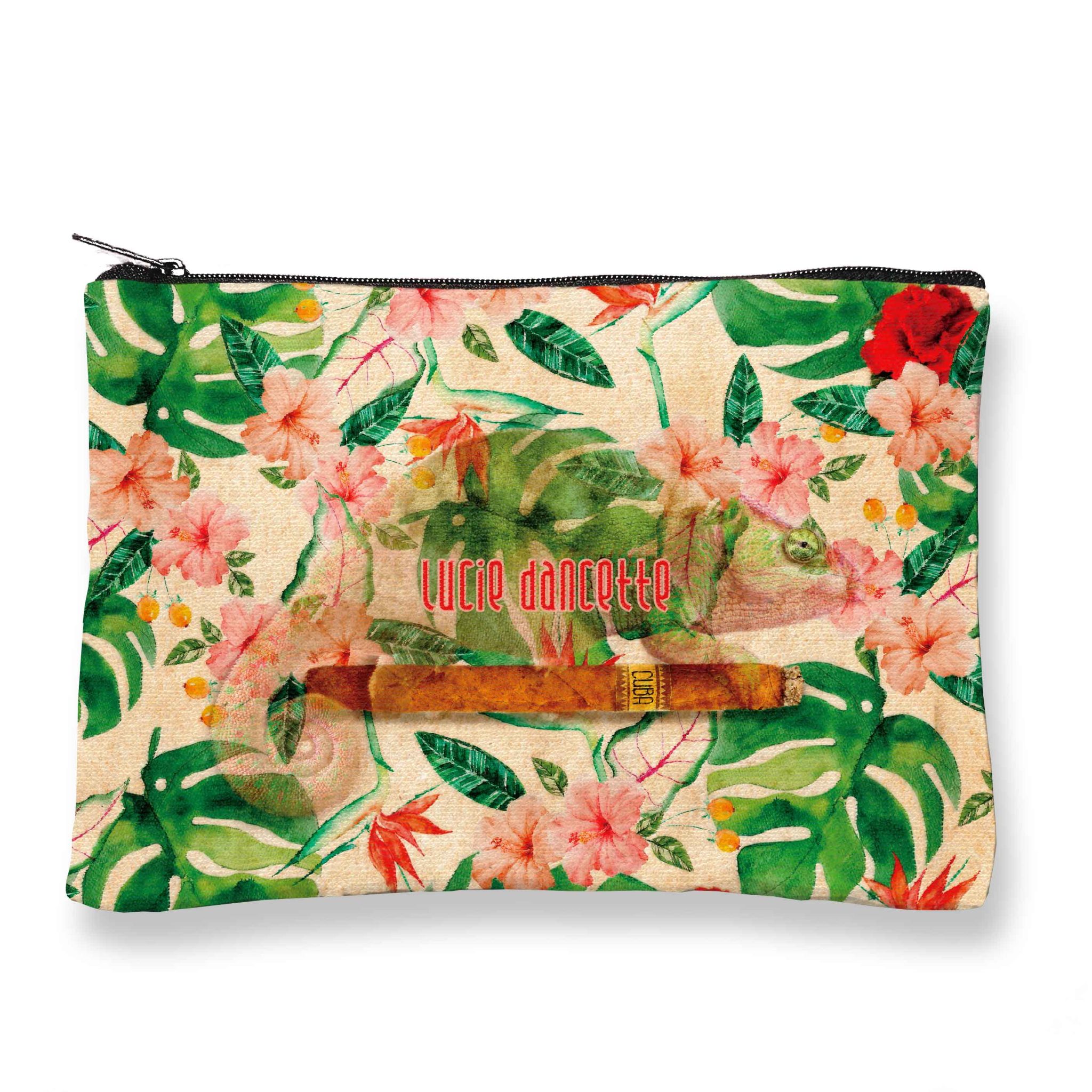 【LUCIE DANCETTE | リュシー・ダンセット】PC2_Carlos｜ポーチ | カメレオン