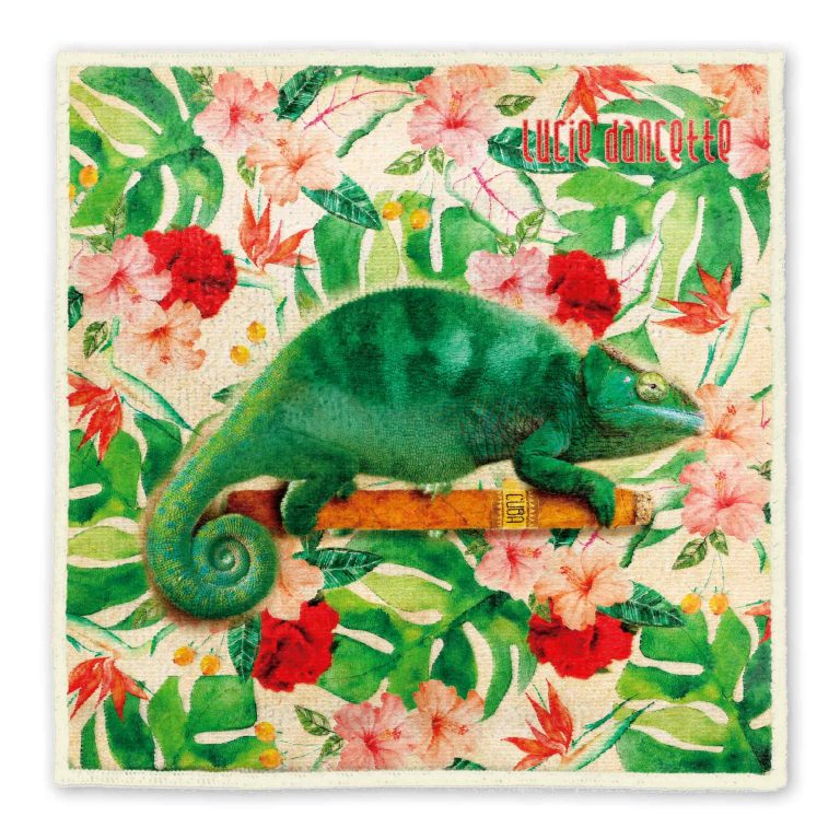 【Lucie Dancette -リュシー・ダンセット-】TW2_Carlos｜ハイブリッドミニタオル | カメレオン