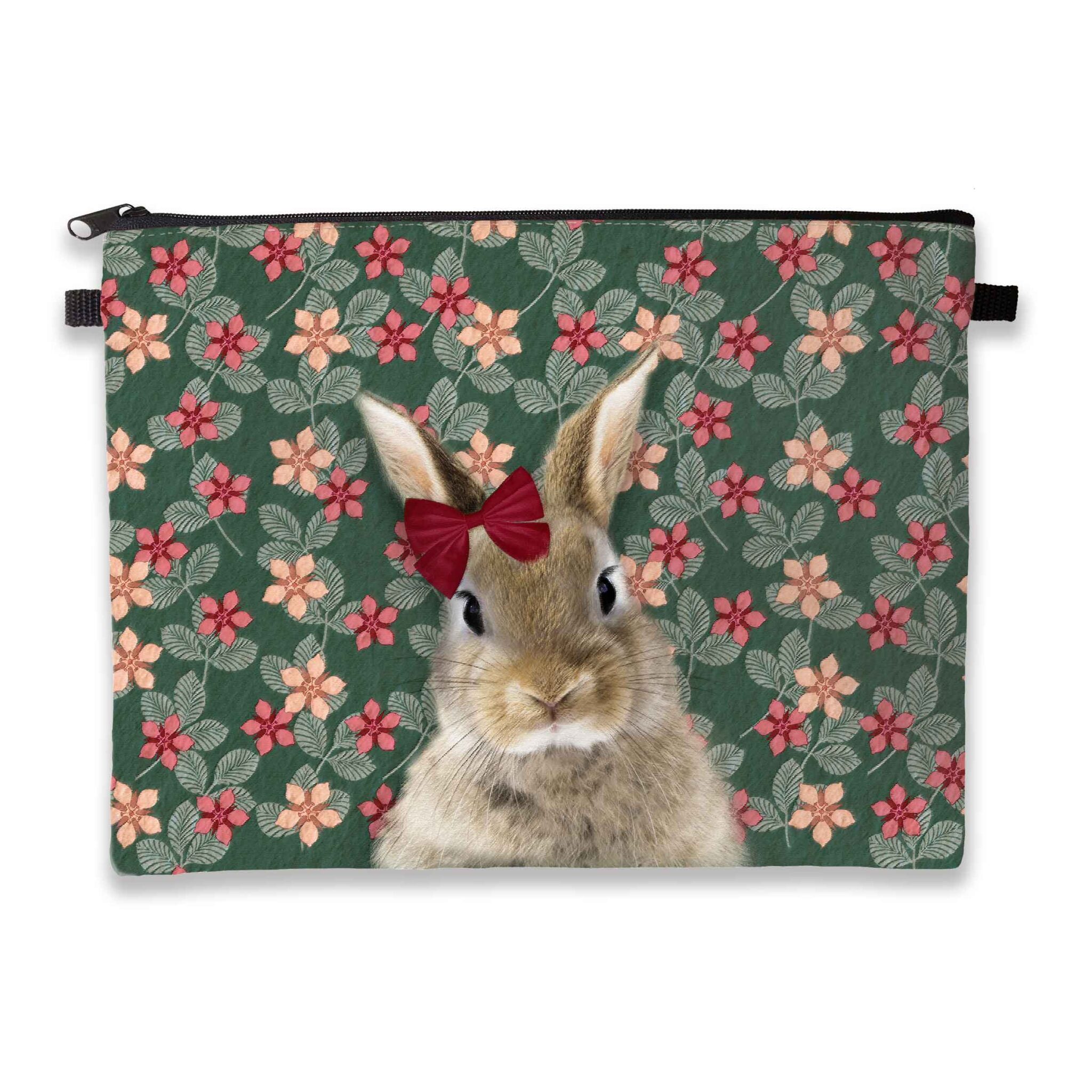 【LUCIE DANCETTE | リュシー・ダンセット】 LPC_Licette｜ラージポーチ | ウサギリボン